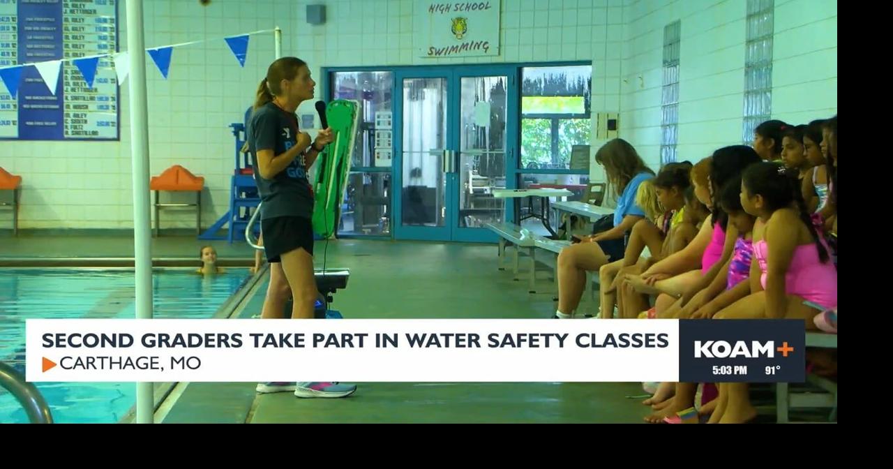 Second graders take part in water safety classes | Education ...