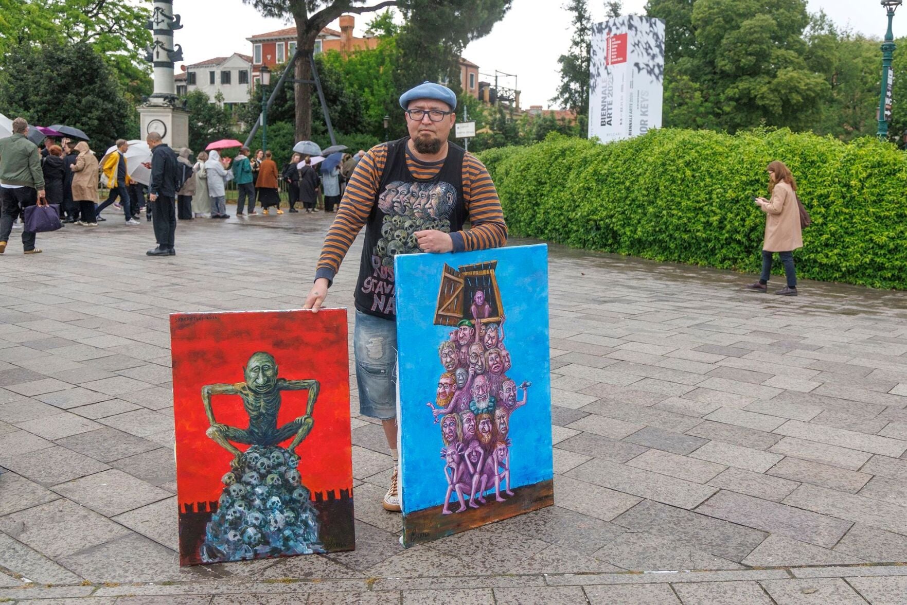Exiled Russian artist known for anti-Putin cartoons shot dead in Poland ...