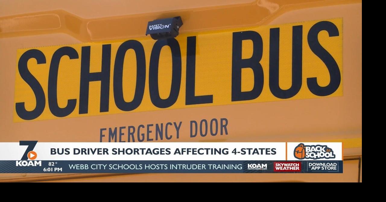 Shortage of school bus drivers raises concerns as new semester ...