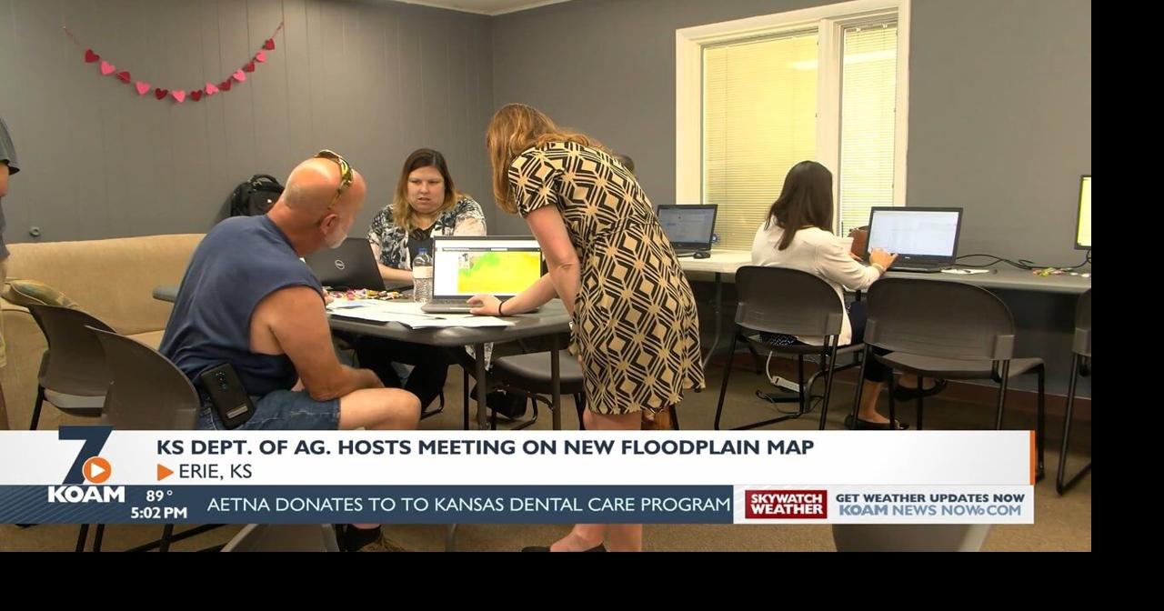 KS Dept. of Ag. hosts meeting to discuss new floodplain map | Kansas ...