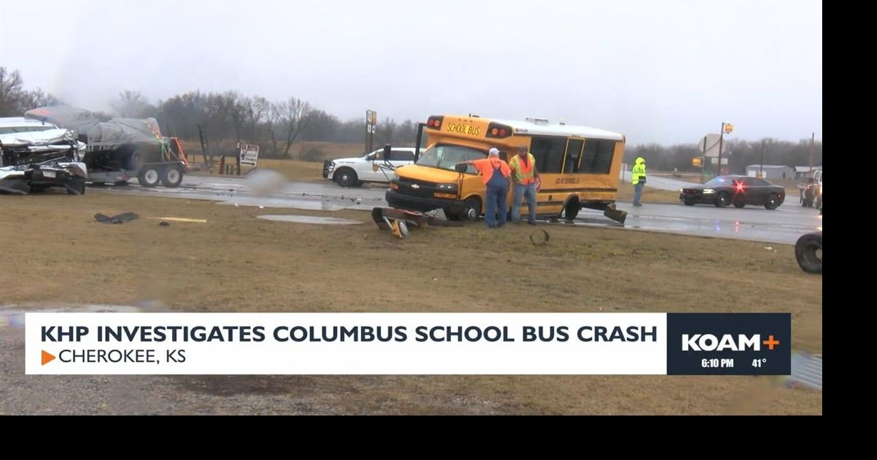 KHP investigates Columbus school bus crash | Video | koamnewsnow.com