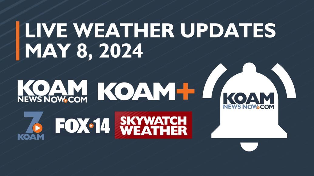 LIVE Weather Updates begin for severe weather coverage | Weather ...