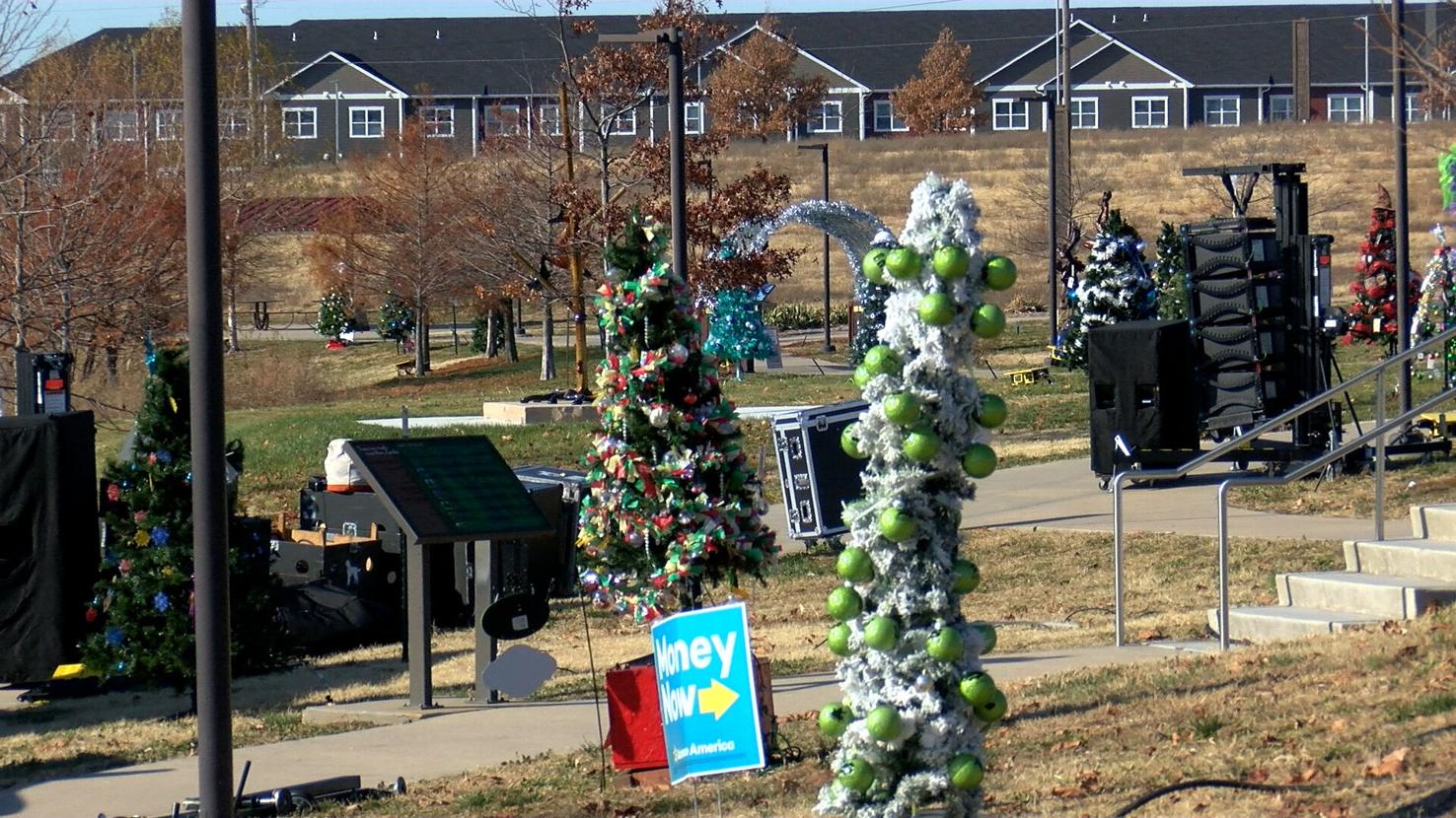 Mercy Park sprouts new Christmas trees for the Holiday Tree Trail ...