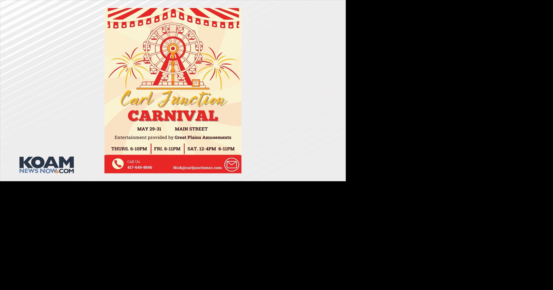 Carl Junction to host a Carnival this weekend | Events | koamnewsnow.com