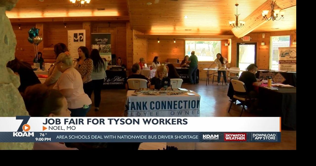 Tyson workers attend job fair as plant prepares for closing | Local ...