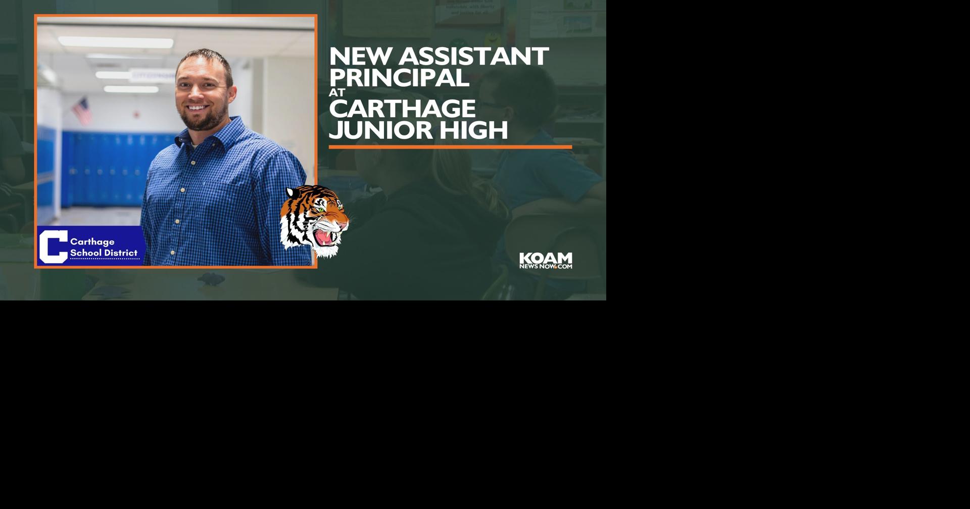 Carthage Junior High welcomes new Assistant Principal | Education ...