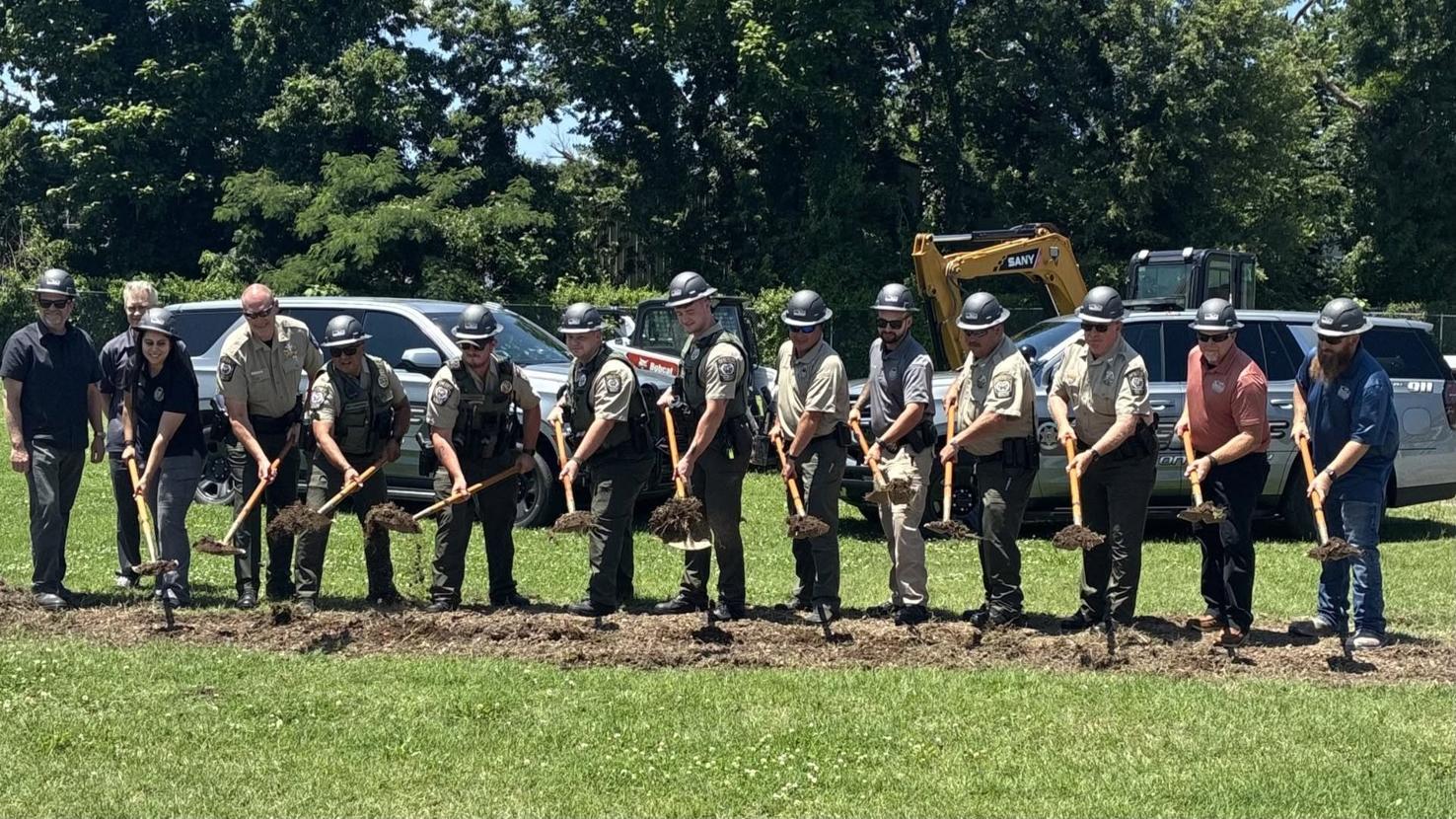 Newton County Sheriff's Office breaks ground for new evidence facility ...