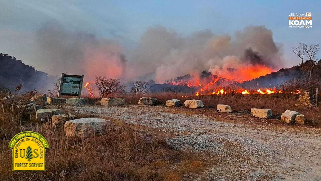 Sugar Fire in Mark Twain National Forest 100% contained, will continue ...