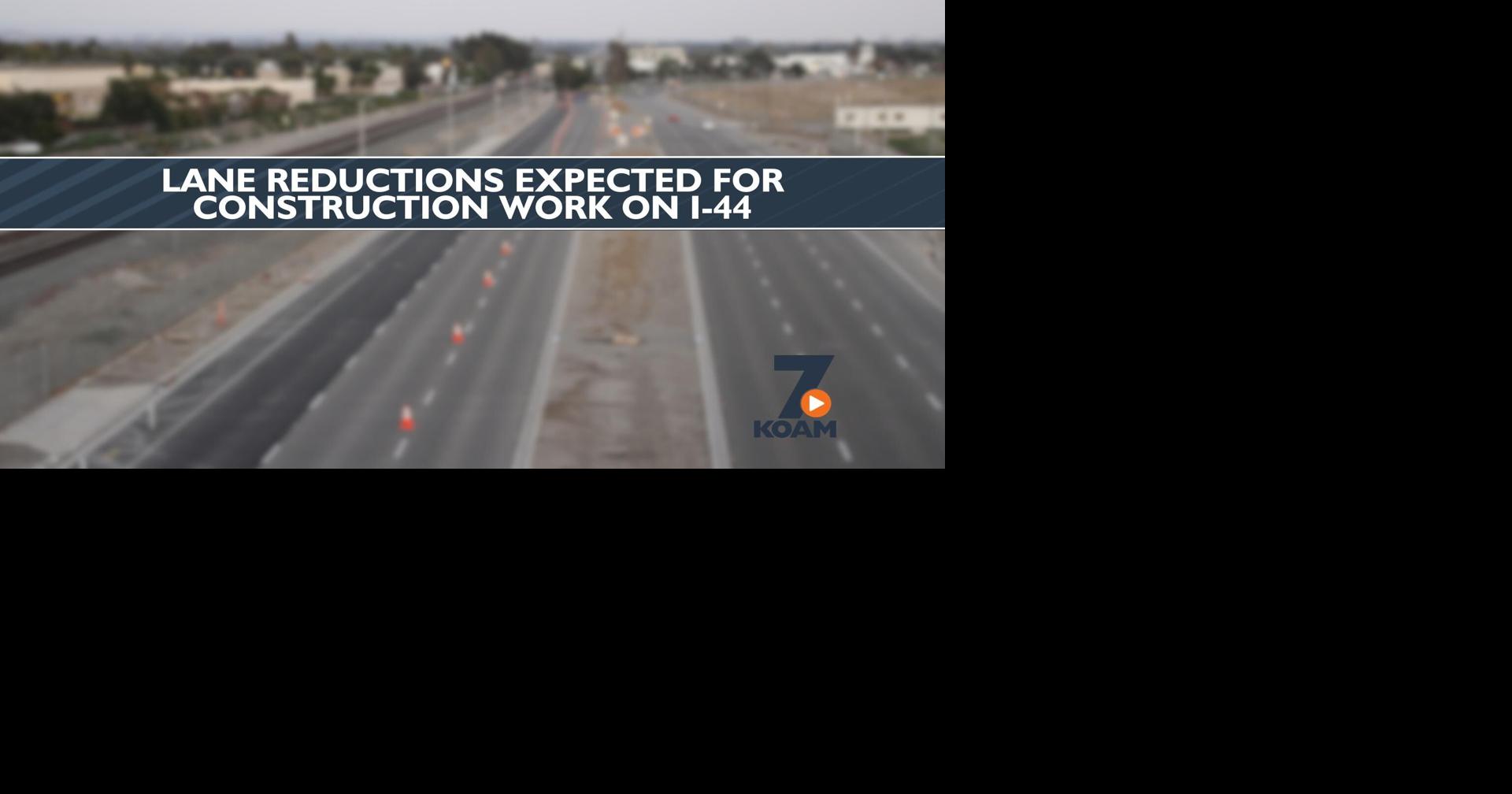 Lane reductions expected for construction work on I-44 | Lifestyle ...