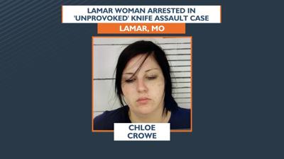 Lamar woman arrested in ‘unprovoked’ knife assault case | Crime ...