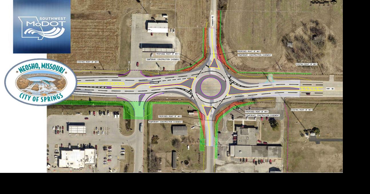 Neosho Roundabout on Mo-86, watch for lane closures | Joplin News First ...