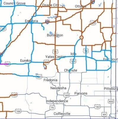Road conditions across Kansas; Black Ice | Joplin News First ...