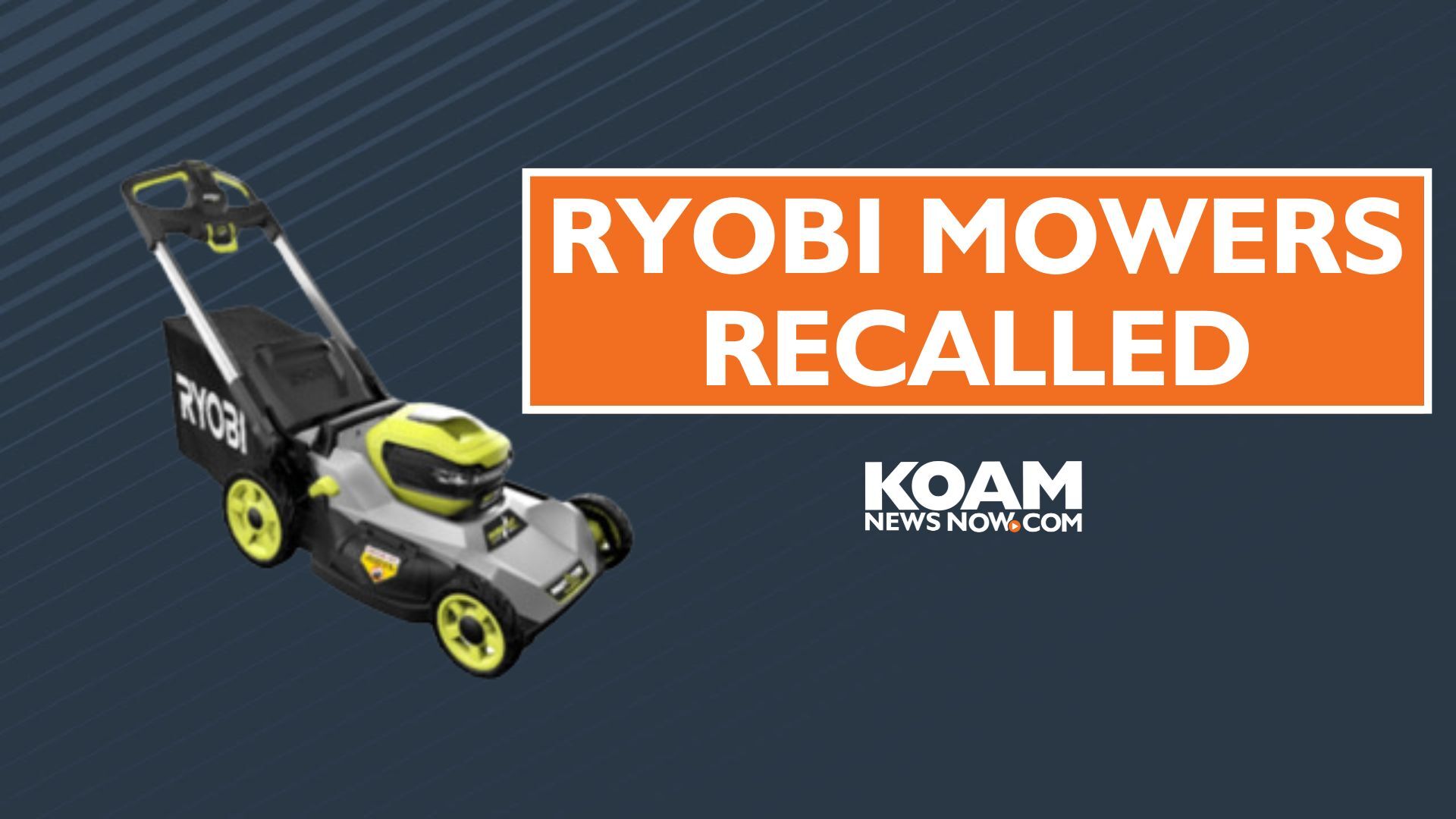 TTI recalls RYOBI Battery-Powered Mowers due to fire hazard | Recalls ...