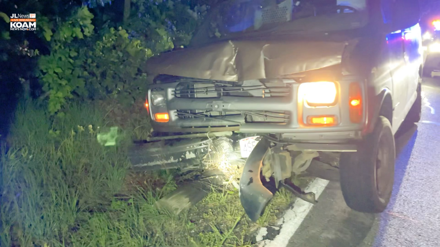 DWI crash investigation, van almost hit Trooper head-on | Joplin News ...