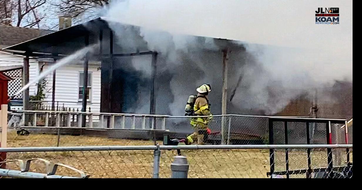 Flames showing from the roof; House fire in Joplin’s Fairview ...