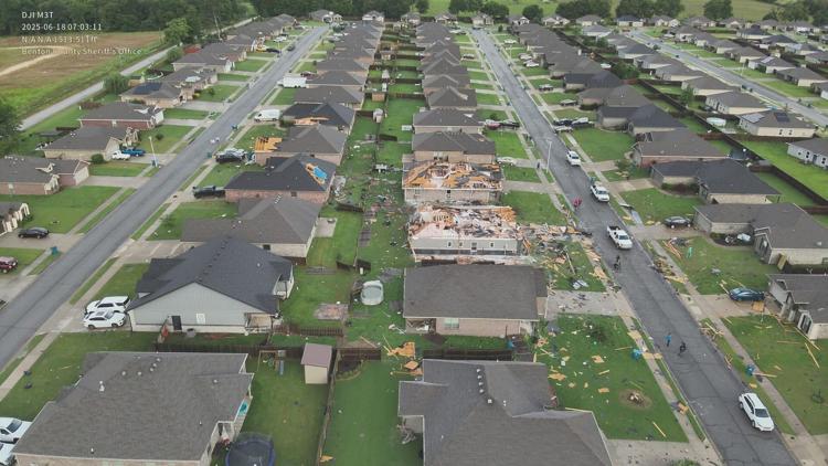 Storm damage in Benton County near NW ARK National Airport | Arkansas ...