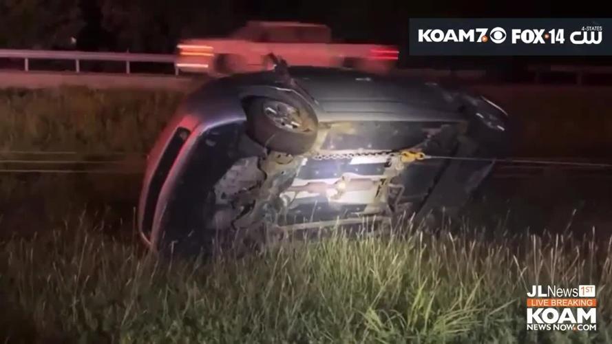 Car overturns into I-44 median; Explainer: Move Over Law requires ...