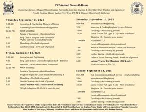 63rd annual Steam-O-Rama 2025 | Joplin News First | koamnewsnow.com