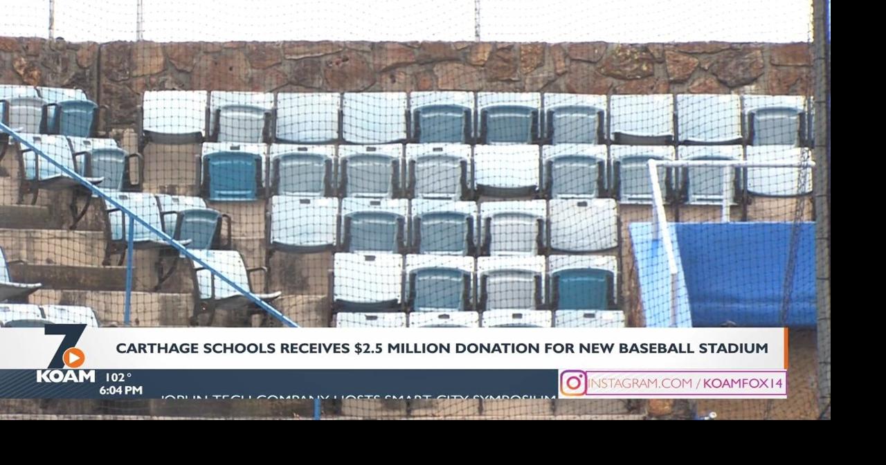 Carthage School District receives $2.5 million pledged donation for new ...