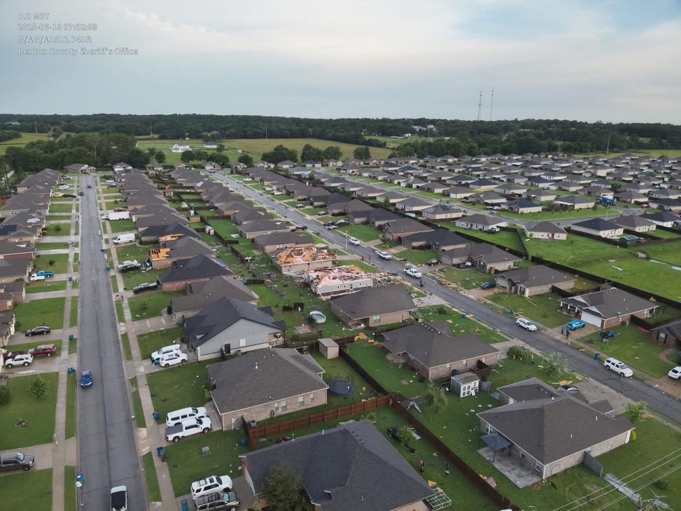 Storm damage in Benton County near NW ARK National Airport | Arkansas ...