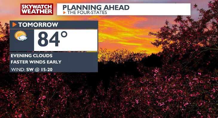 A strong low pressure system in the forecast brings potential threats ...