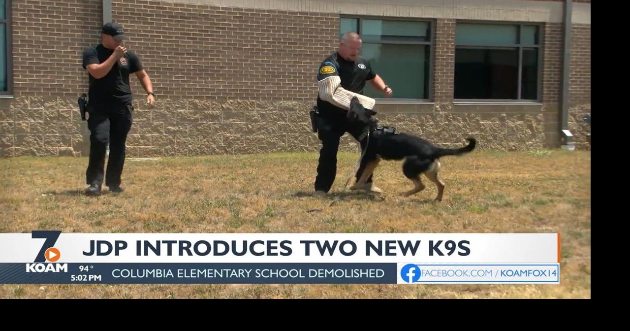 JPD welcomes two new K-9's to the squad with a live demonstration ...