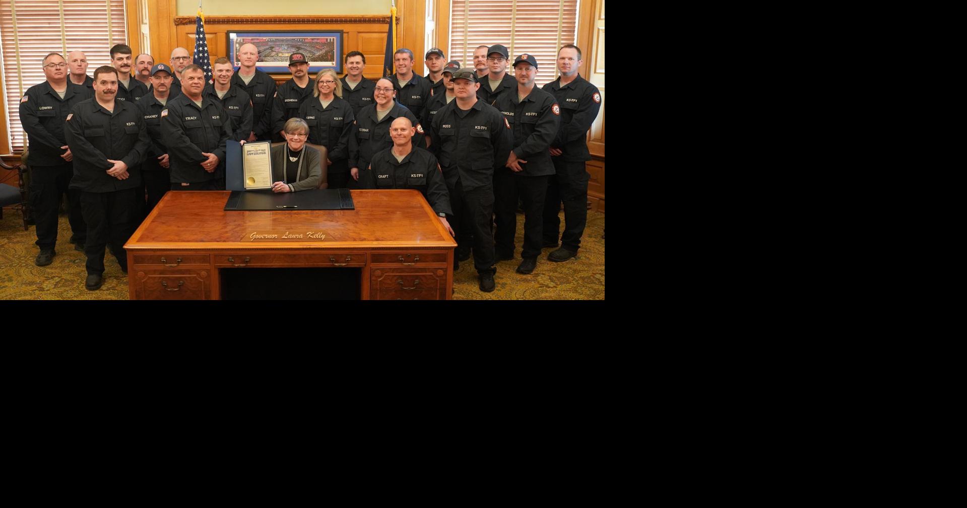 Kansas Task Force 1 honored for Hurricane Helene, Milton efforts ...