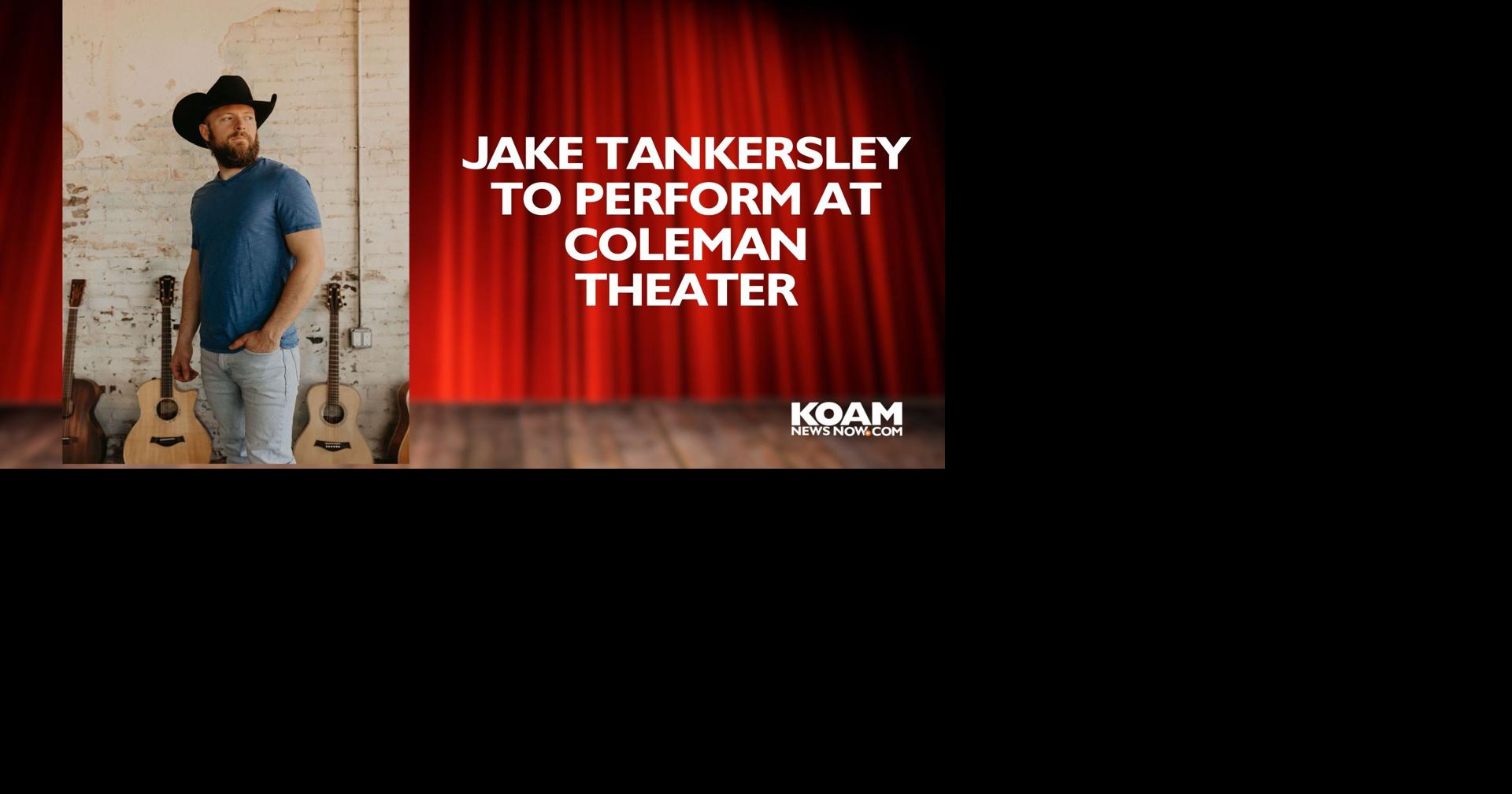 Jake Tankersley, the Voice season 26, to perform at Coleman Theater ...