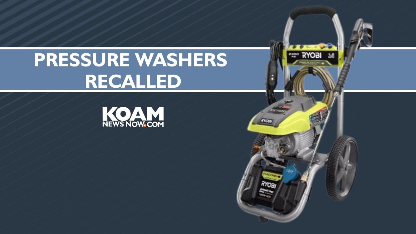 RYOBI Pressure Washers recalled; 32 injuries reported | Recalls ...