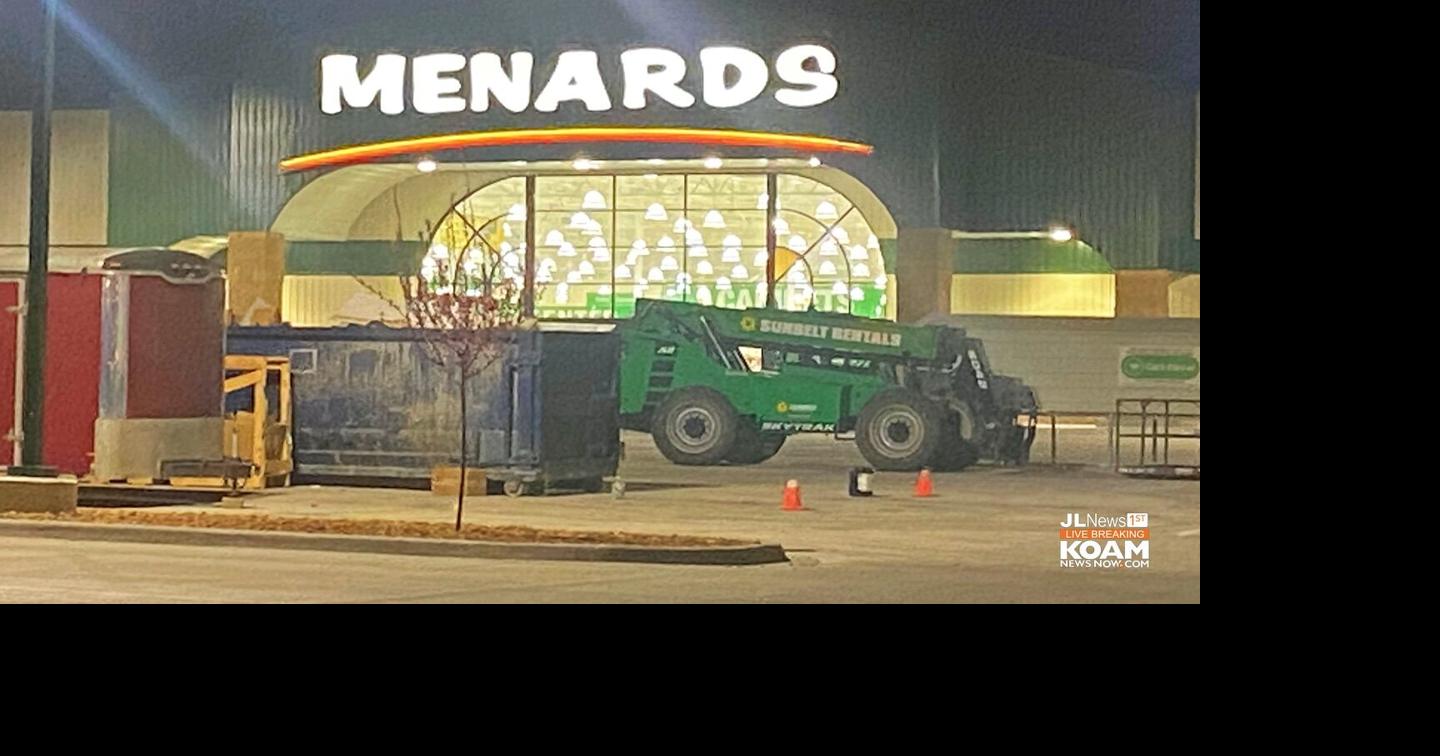 Lights! Camera! Menards! Paving and parking lot! | Joplin News First ...