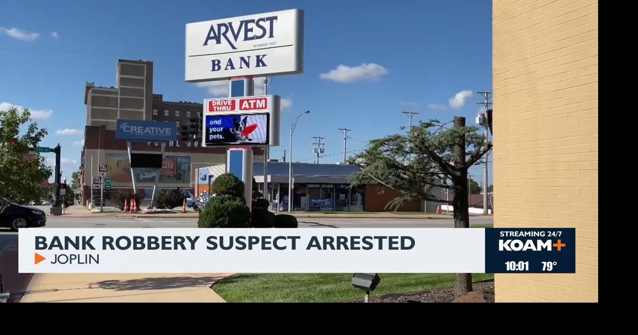 Police arrest bank robbery suspect in Joplin | Video | koamnewsnow.com