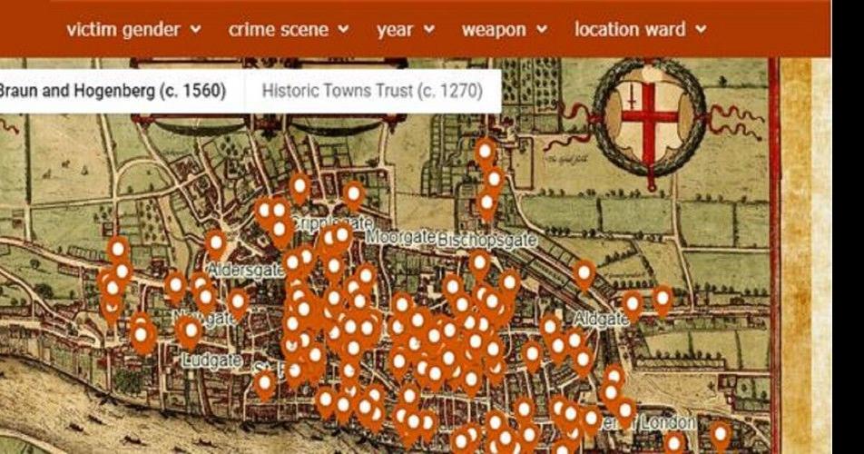 Medieval murder map reveals deadliest crimes | National | koamnewsnow.com