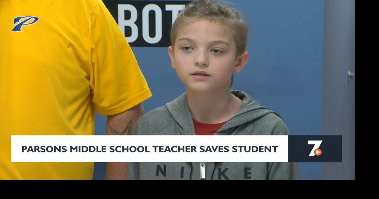 Parsons Middle School Teacher Saves Student from Choking Emergency ...