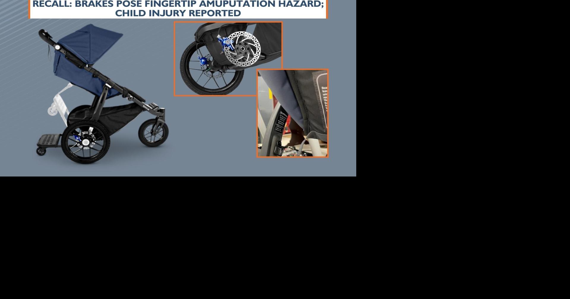 RECALL: Jogging stroller brakes pose fingertip amputation hazard ...