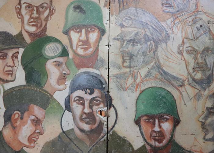 Camp Crowder WWII mural preservation work continues; Painting ...