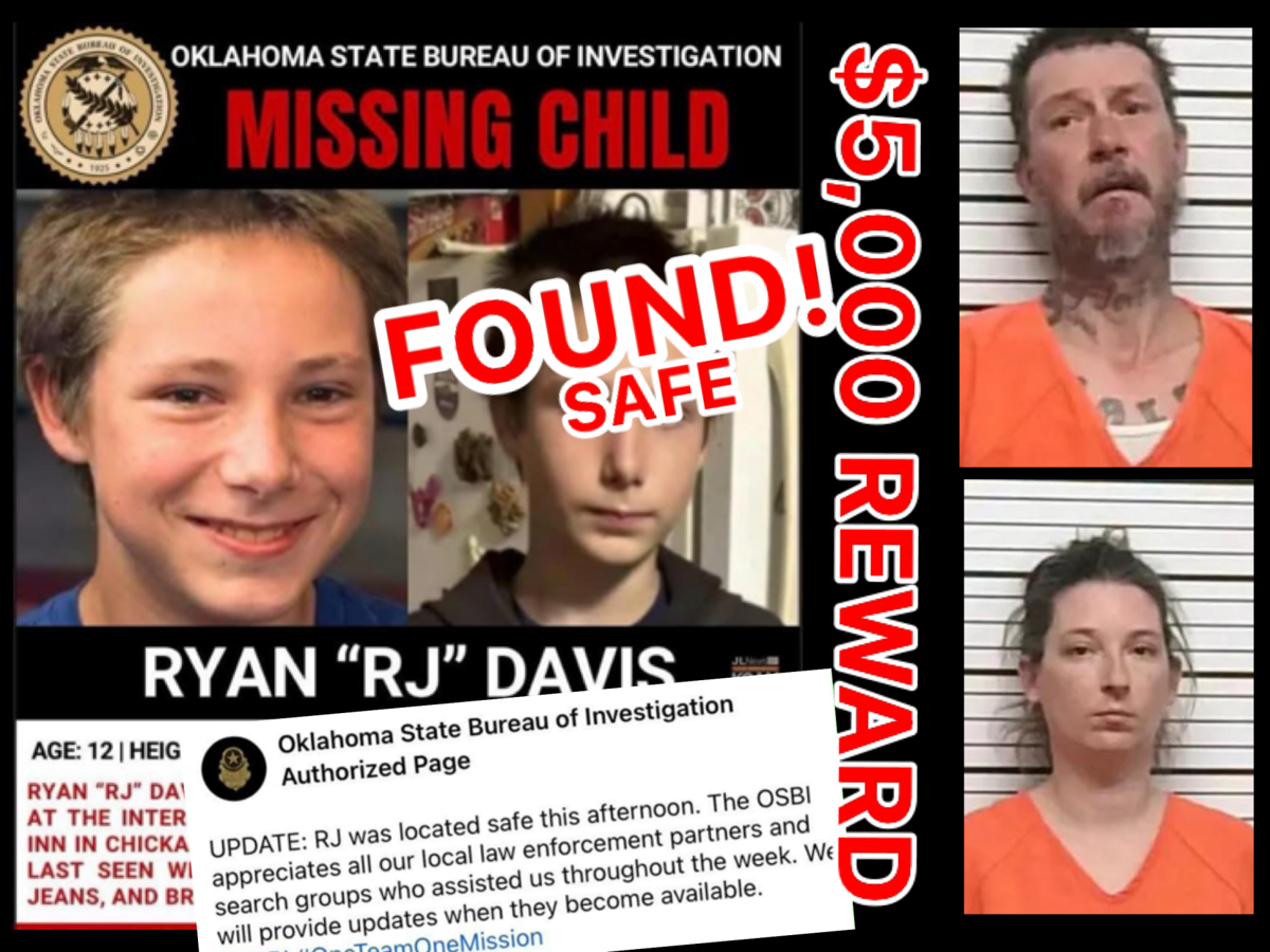 Missing Oklahoma boy located safe say OSBI | Joplin News First ...