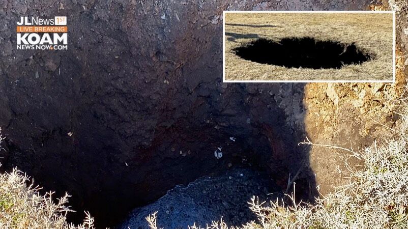 Sinkhole forms in Joplin’s Landreth Park | Joplin News First ...