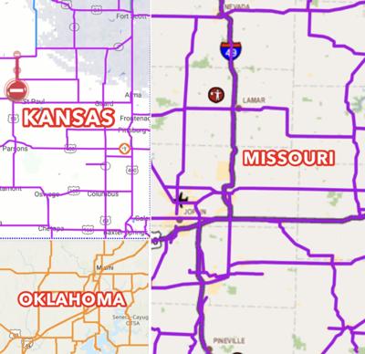 No roads are clear according to state maps | Joplin News First ...