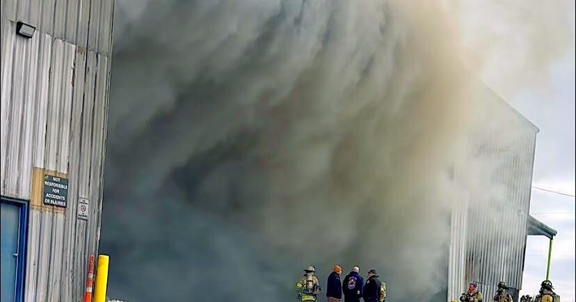 Commercial structure fire, Joplin Trash Transfer station | Joplin News ...
