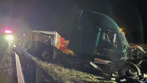 Emergency Guardrail repairs slows traffic;Guardrail destroyed in early ...