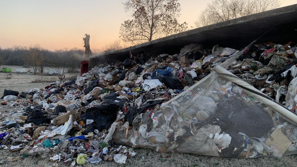 Tractor trailer trash hauler overturns near Carl Junction | Joplin News ...