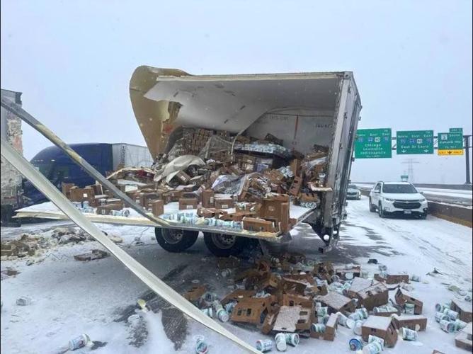 BODYCAM: Trooper response firsthand to snowstorm weekend crashes in ...