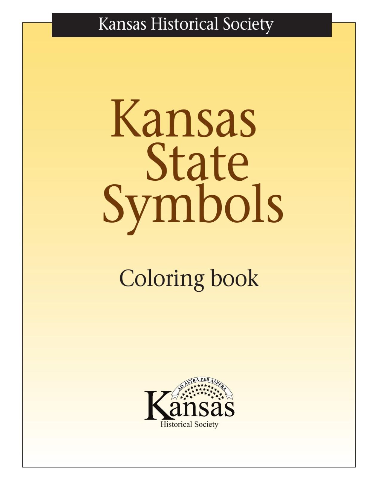 Kansas symbol coloring book | | koamnewsnow.com