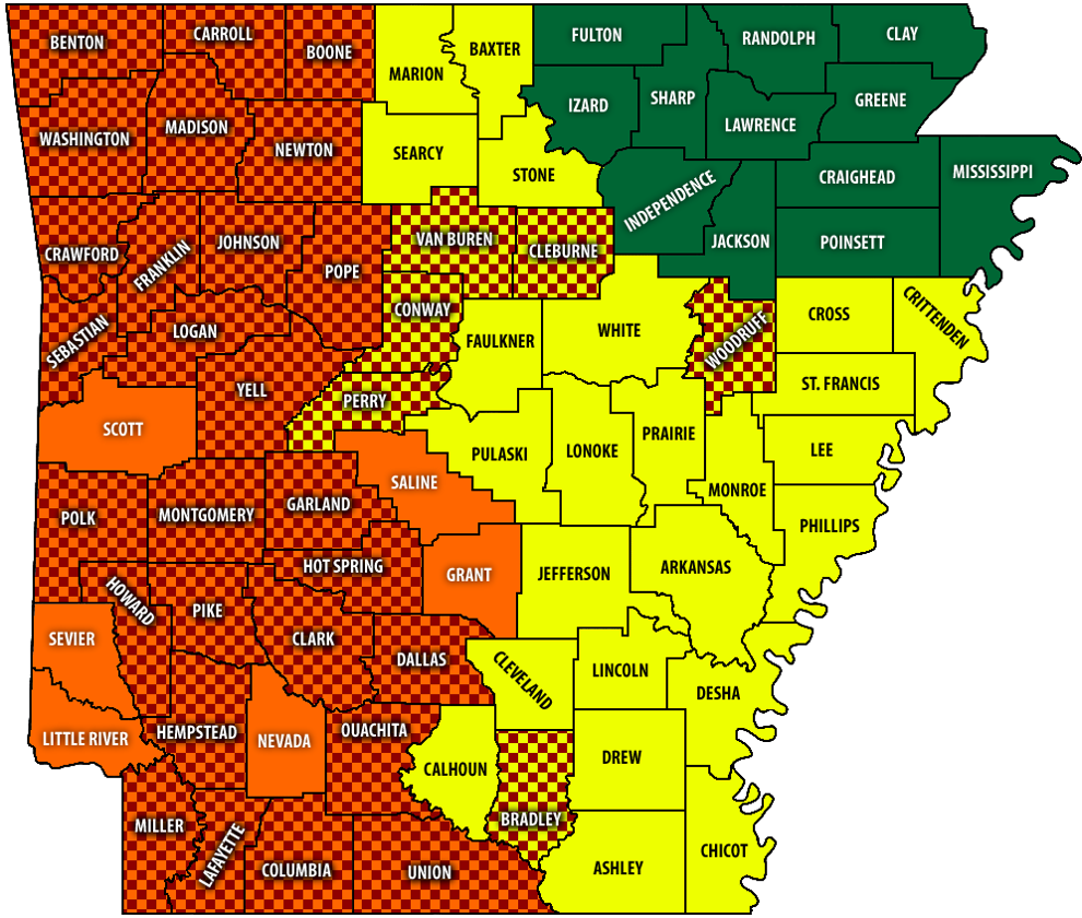 Fire Danger: burn bans and restrictions across the region | Arkansas ...
