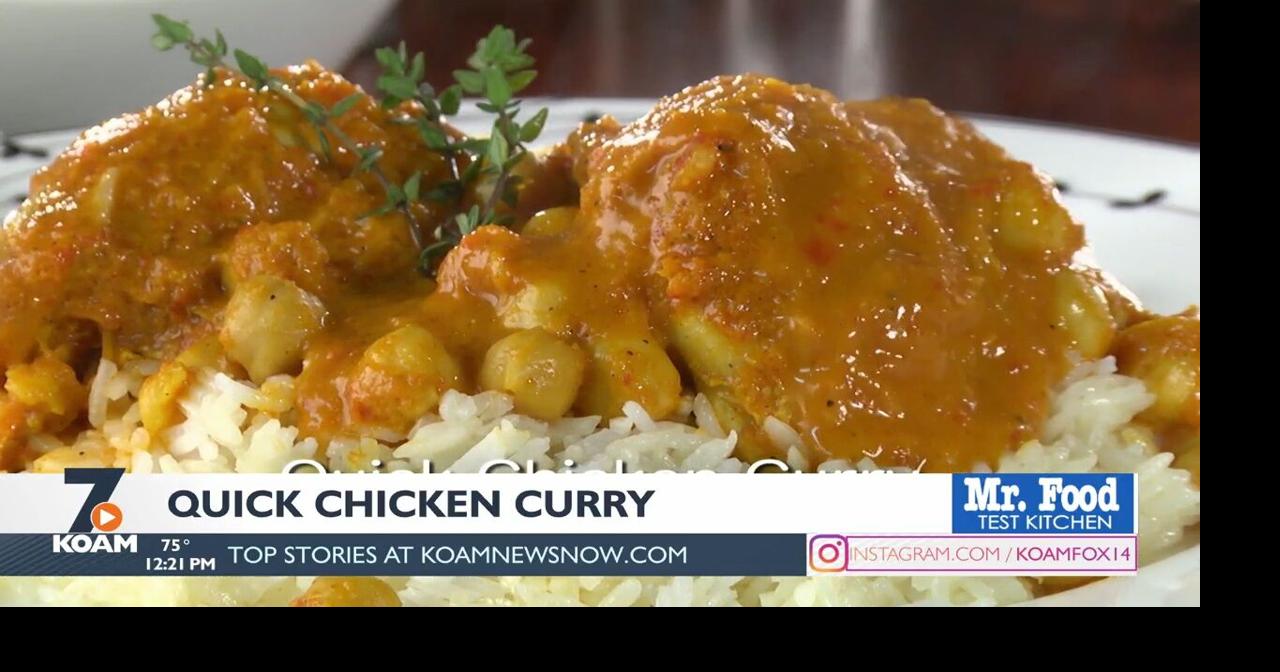 Mr. Foo: Quick Chicken Curry | Mr. Food | koamnewsnow.com