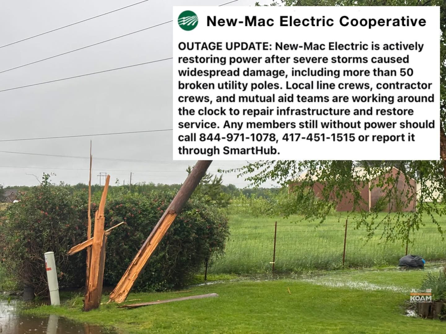 Storm Damage in Newton County, Neosho, Mo. area | Joplin News First ...