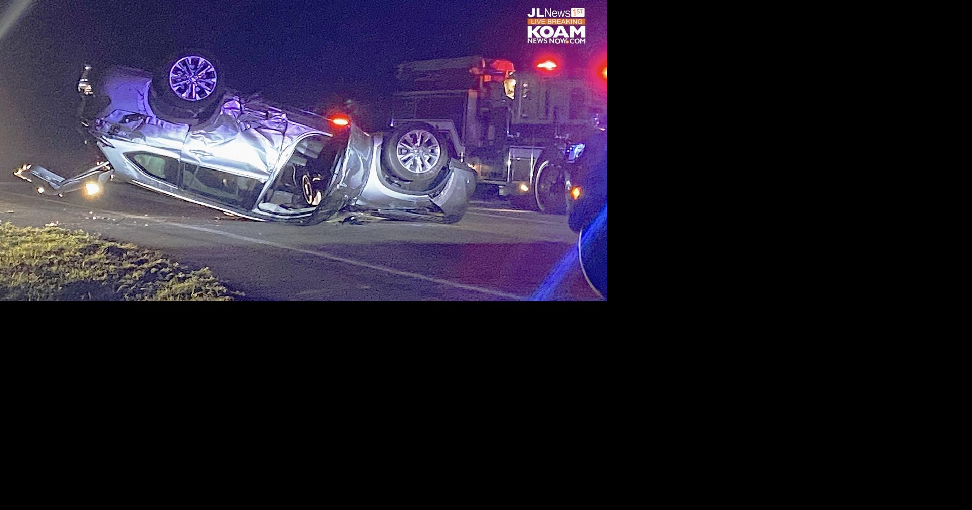 SUV flips crossing Oklahoma into Missouri; Car t-bones SUV at State ...