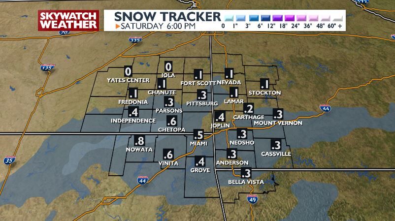 Weather Update: Showers Tonight, a Hint of Snow Tomorrow | Top Stories ...