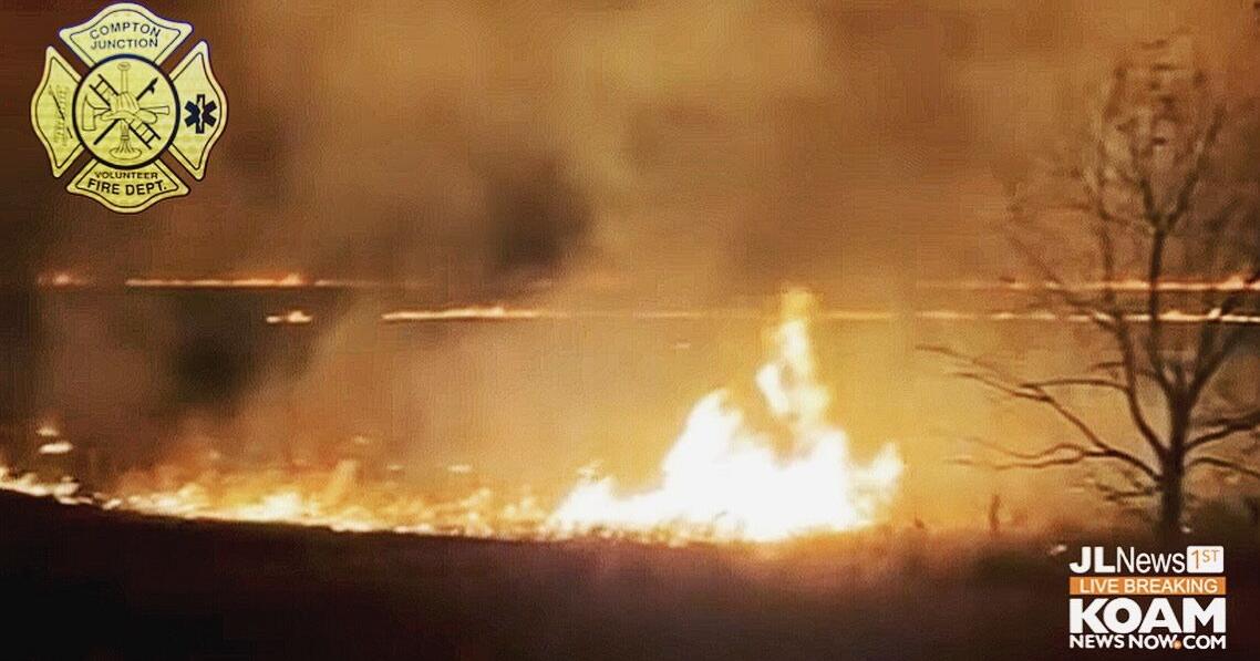Grassfire battled by Compton Junction Fire mere hours before rains ...
