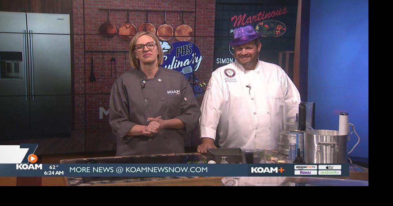 Chef Anthony stops by to make a delicious mint-crusted lamb chop | Chef ...